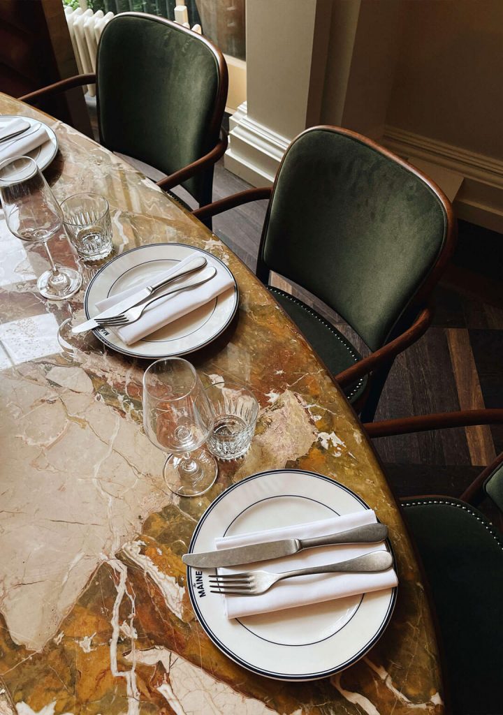 The MAINE Mayfair Restaurant & Bar